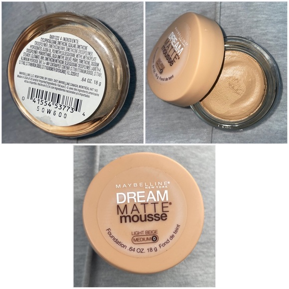 Maybelline | Makeup | Maybelline Dream Matte Mousse Foundation Lit ...